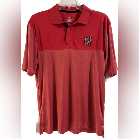 Colosseum | Shirts | Nwt University Of Maryland Terrapins Golf Polo ...